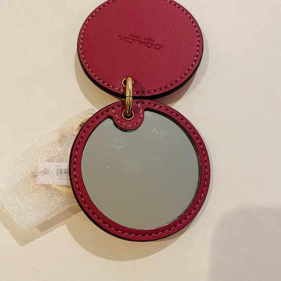 Coach | Accessories | Coach Mirror Bag Charmkey Chain In Signature ...